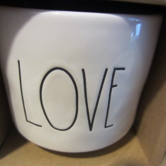 Rae Dunn | Other | 3packagerae Dunn Love Grows Here Ceramic Plant ...